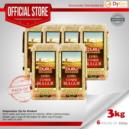 Duru Bulgur (Extra Coarse) 500g x 6 | Lazada PH