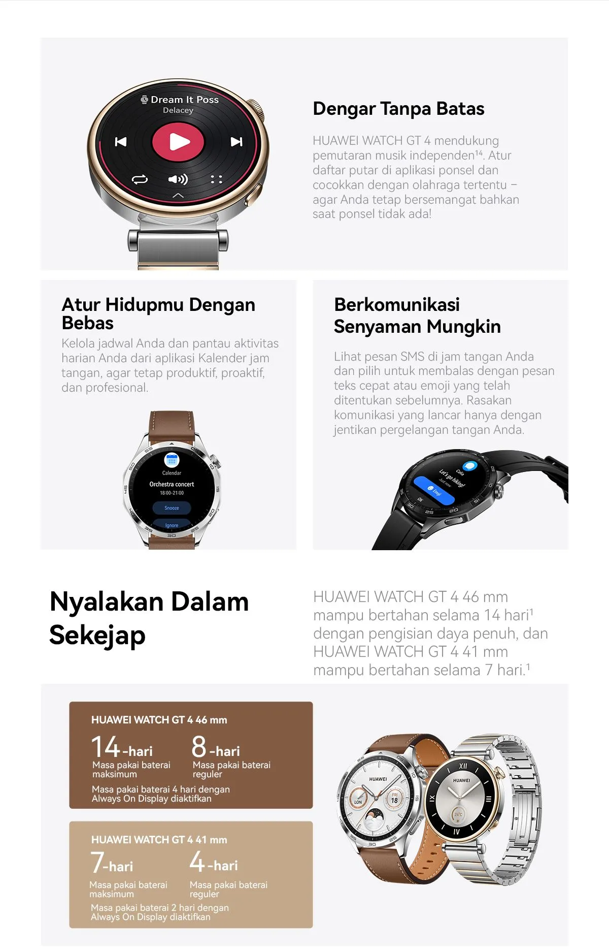 Jual [pre-order] Huawei Watch gt 4 smartwatch Di Seller Huawei Official ...