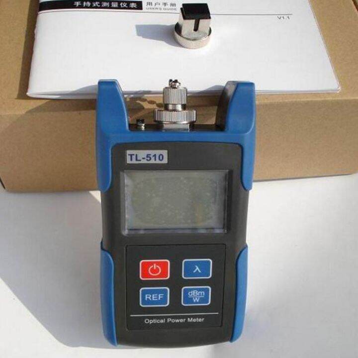 Handheld TL 510 Mini Optical Fiber Power Meter with SC FC interface ...