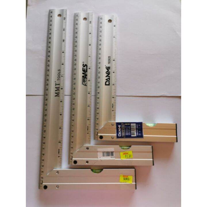 level bar with magnet Heavy Duty L Square with Level Bar Squala 10 inch ...