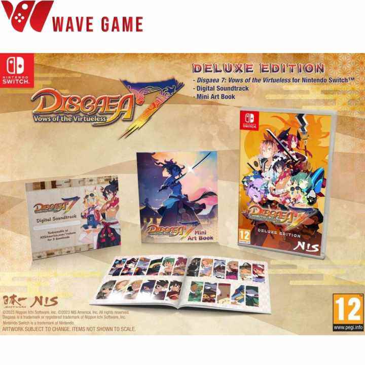 nintendo switch disgaea 7 : vows of the virtueless deluxe edition ...