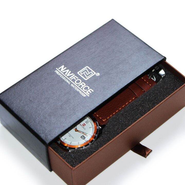 NAVIFORCE watch box gift decoration product box packaging | Lazada.co.th