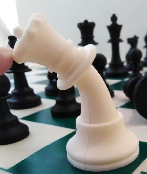 Tournament Silicone Chess Set 100% Solid Extra Queen | Lazada