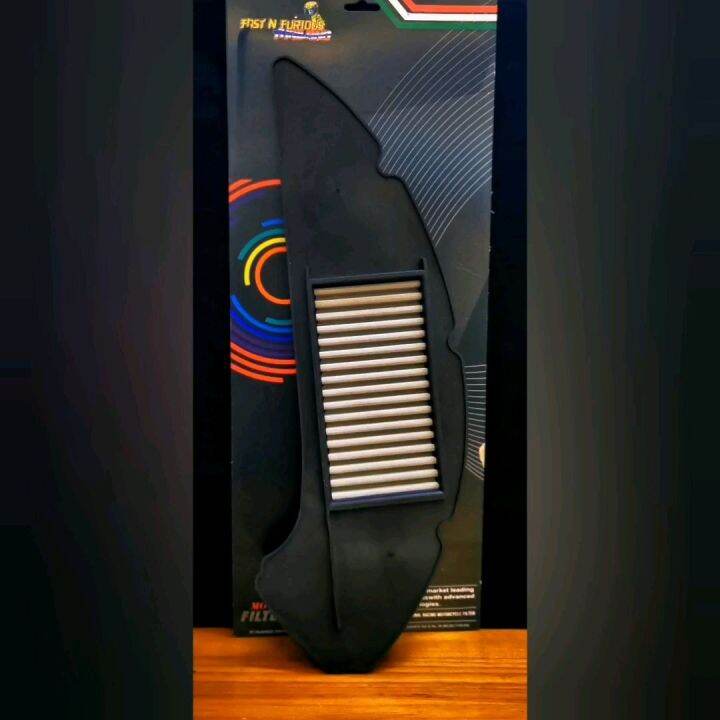 Filter udara stainless Nmax new 2020/2021 Aerox Connected 2021 Original ...