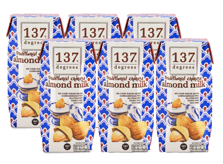 137 degrees Traditional Chinese Almond Milk 137 ดีกรี นมอัลมอนด์ สูตรจีนโบราณ (เห่งยิ้งแต๊ ...