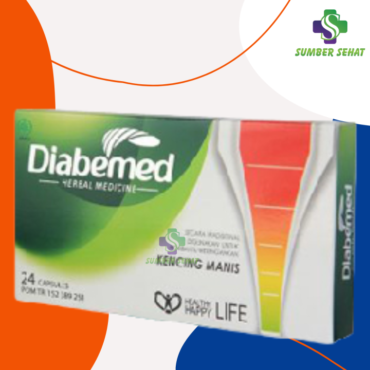 DIABEMED PAK 24 KAPSUL | Lazada Indonesia