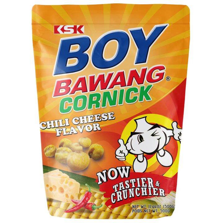 Boy Bawang Cornick Chili Cheese Flavor 500g | Lazada PH