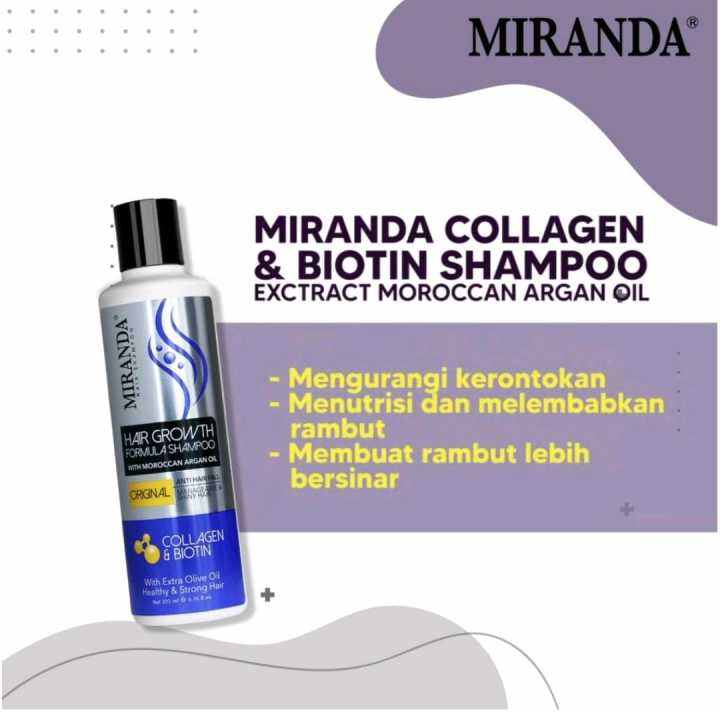 MIRANDA SHAMPOO KUDA ORIGINAL 200 ML | Lazada Indonesia