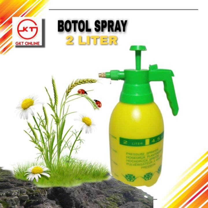 Botol Semprotan Multifungsi 2000 ml / Semprotan Jumbo Warna Kuning ...