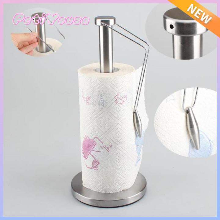 PETIYOUZA Spring-loaded Spring Tissue Holder Vertical Stainless Steel ...