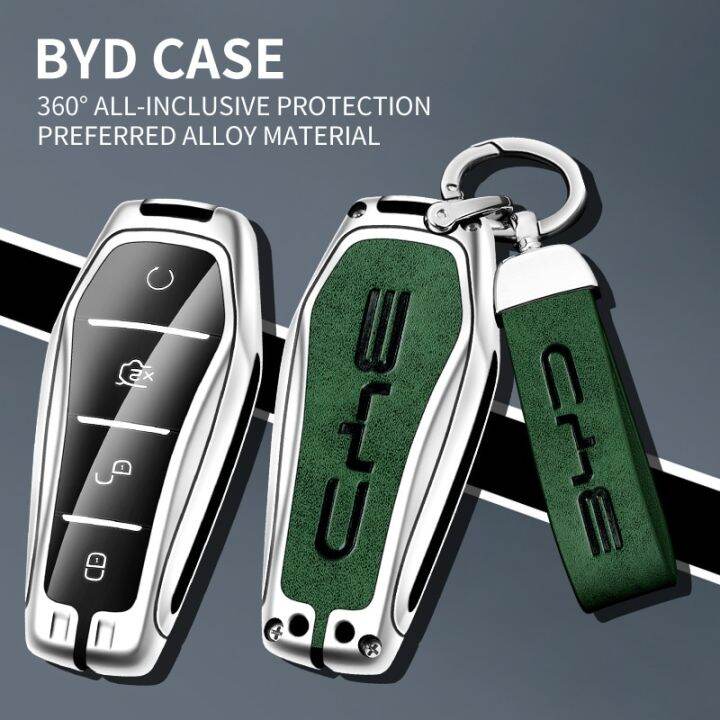 เคสกันกระแทกเคสกุญแจรถยนต์ใหม่สำหรับ BYD Second Song Tang Pro Qin ...