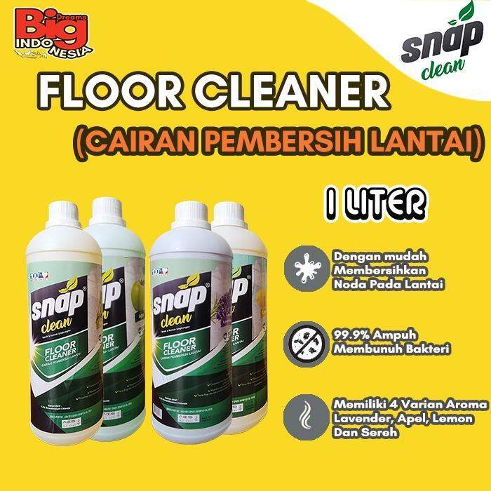 Pembersih Lantai Cairan Sabun Pel Lantai Floor Cleaner Snap Clean 1 ...