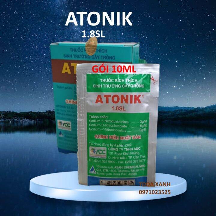 ATONIK 1.8SL THUỐC KÍCH THÍCH SINH TRƯỞNG CÂY TRỒNG GÓI 10ML | Lazada.vn