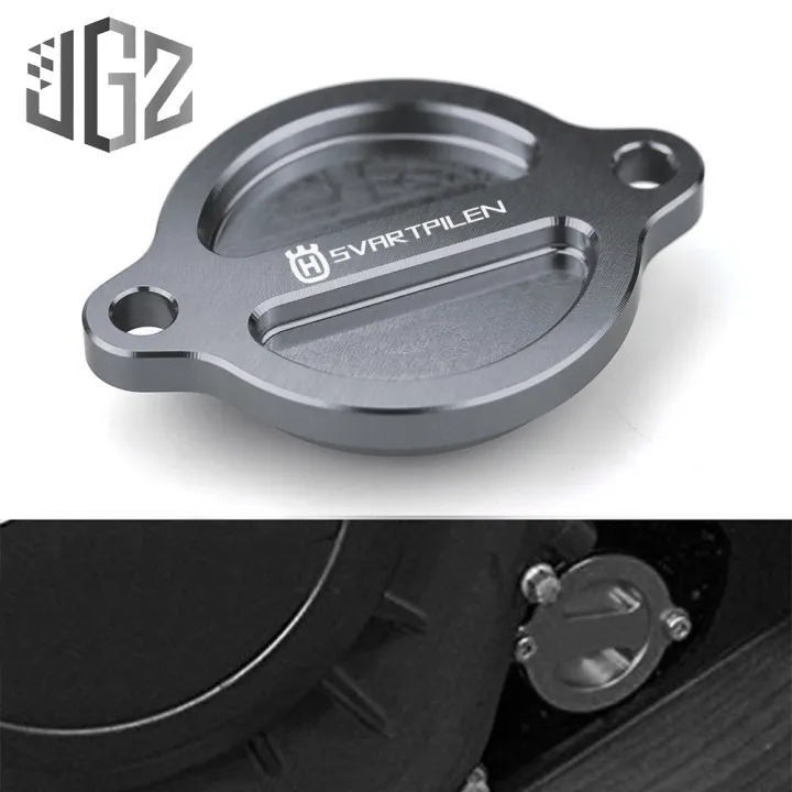 Motorcycle CNC Aluminum Oil Engine Filter Cover Caps for Husqvarna ...