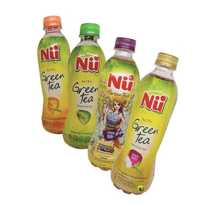 NU Green Tea - Minuman Teh Hijau - BOTOL 330 ml RTD | Lazada Indonesia