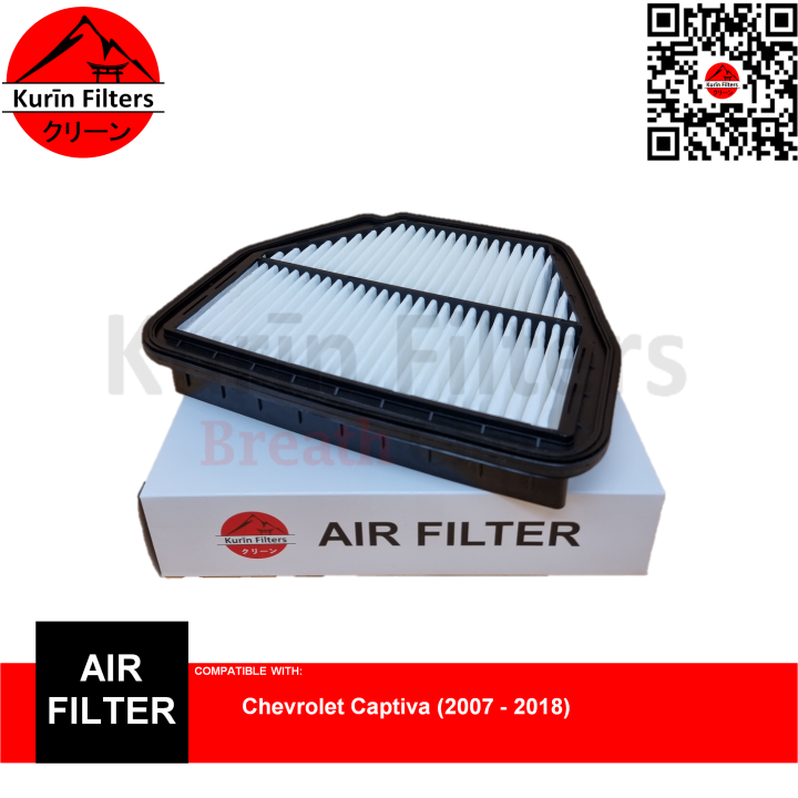 Genuine KURIN Air Filter for Chevrolet Captiva (2007 - 2018) | Lazada PH