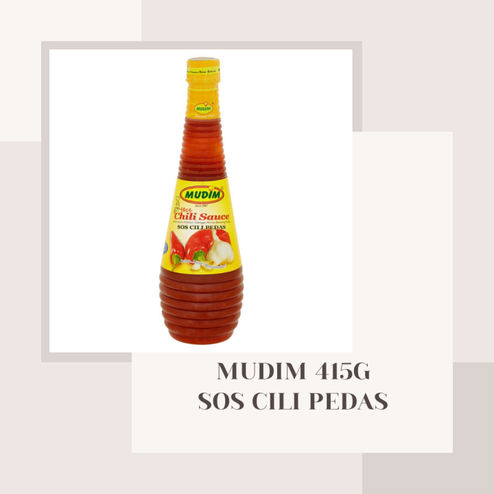 Mudim 415g/800G Sos Cili Pedas | Lazada