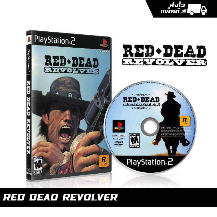 แผ่นเกม PS2 Red Dead Revolver (english) สกรีนแผ่น พร้อมปกใส่กล่อง ...