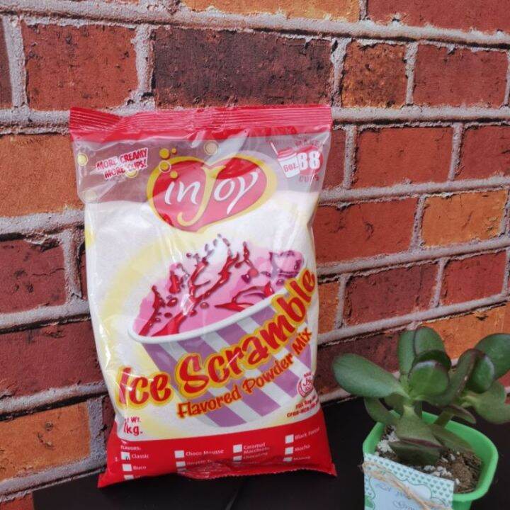 Injoy classic ice scramble 1kg | Lazada PH