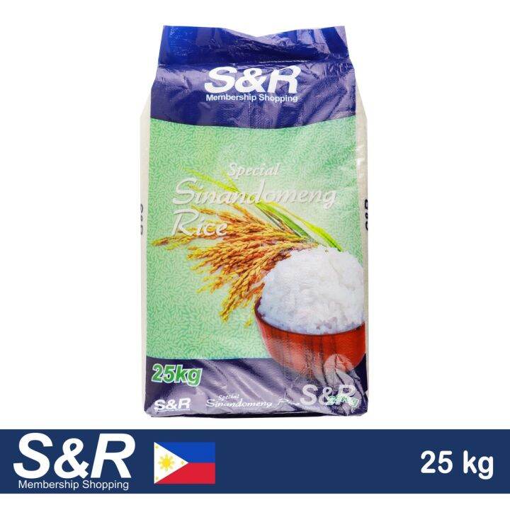 S&R Special Sinandomeng Rice 25kg | Lazada PH