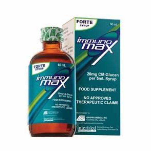 Immuno Forte 20 mg/5 ml 60 ml Syrup | Lazada PH