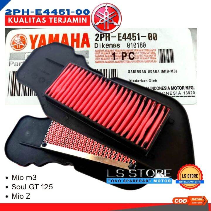 Filter udara Mio m3 Saringan udara Mio Z Filter hawa Soul GT 125 2PH ...