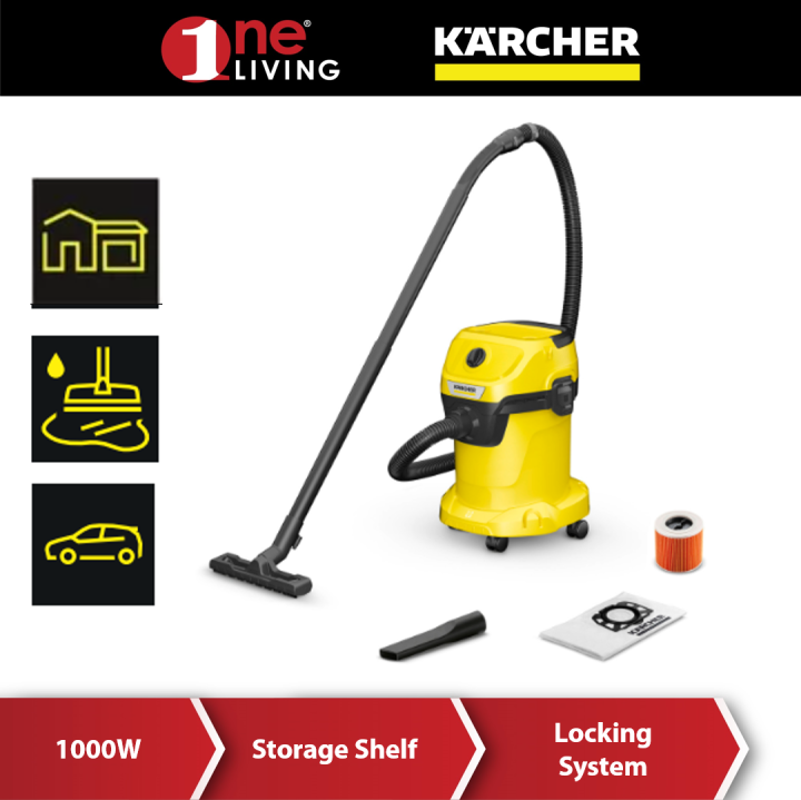 Karcher Wet And Dry Multi-purpose Vacuum Cleaner WD3 V | Lazada