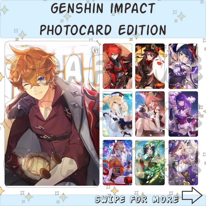 GENSHIN IMPACT 3RD EDITION PHOTOCARD ANIME | Lazada Indonesia