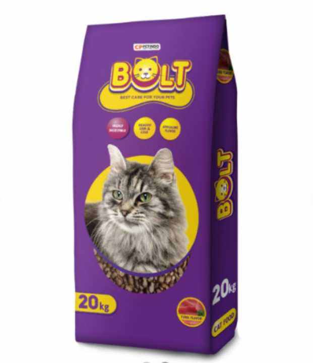 Bolt cat kibble ikan per 800g - Tuna | Lazada Indonesia