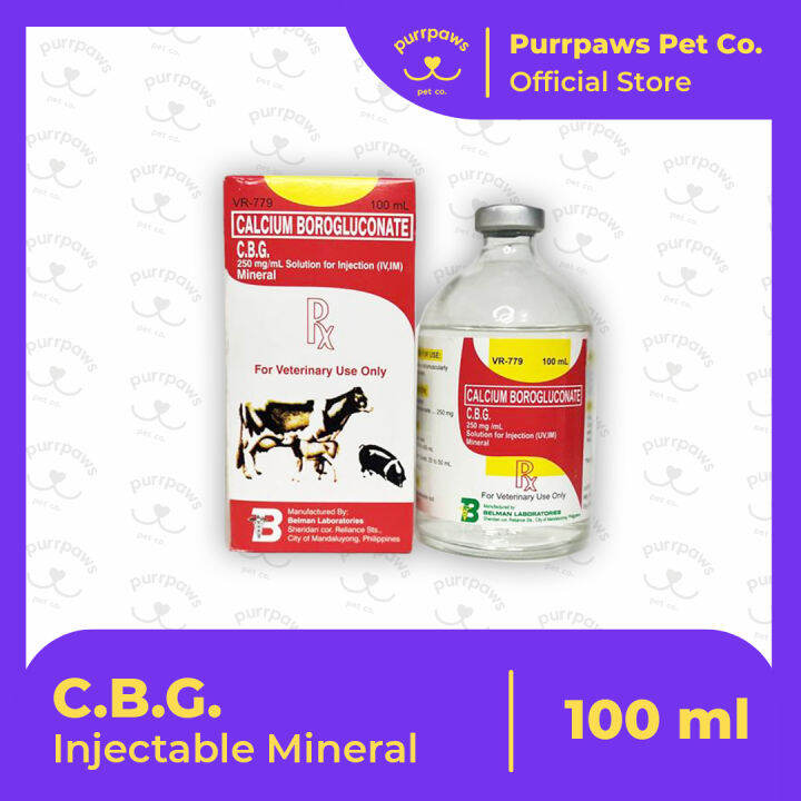 CBG Calcium Injectable Belman (100 ml) | Lazada PH