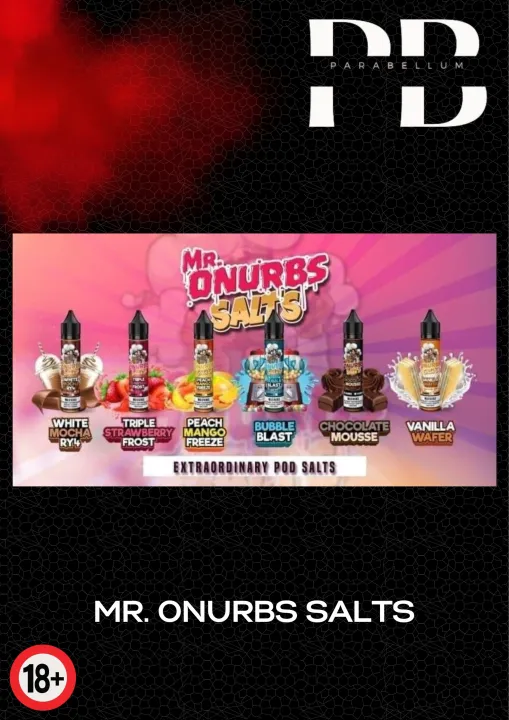 Mr. Onurbs Saltnic 30ml | Lazada PH