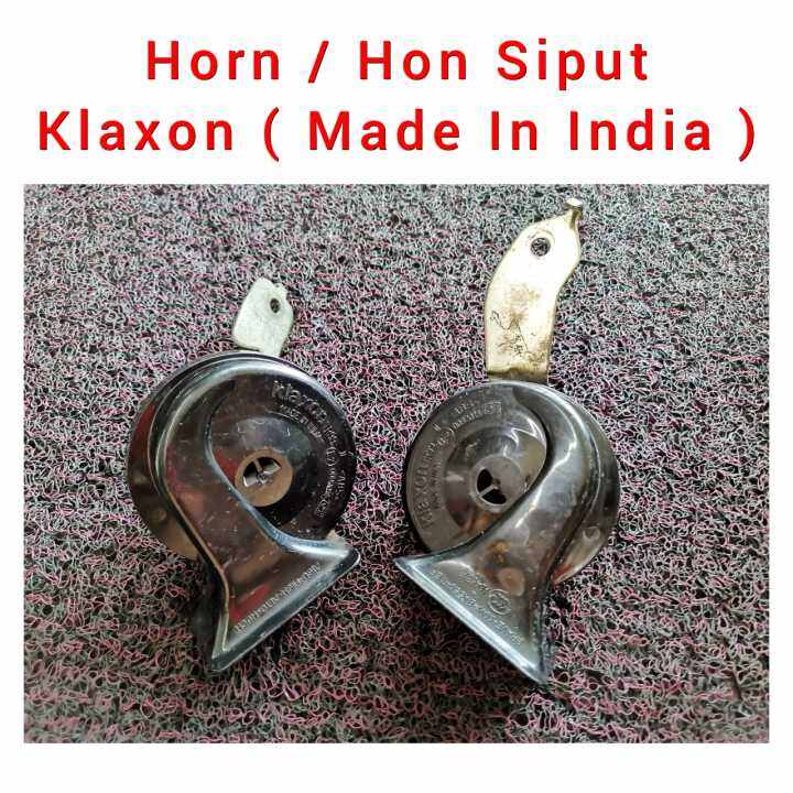 Horn Hon Siput ( KLAXON ) Car Horn / Hon Kereta ( Made In India ) | Lazada