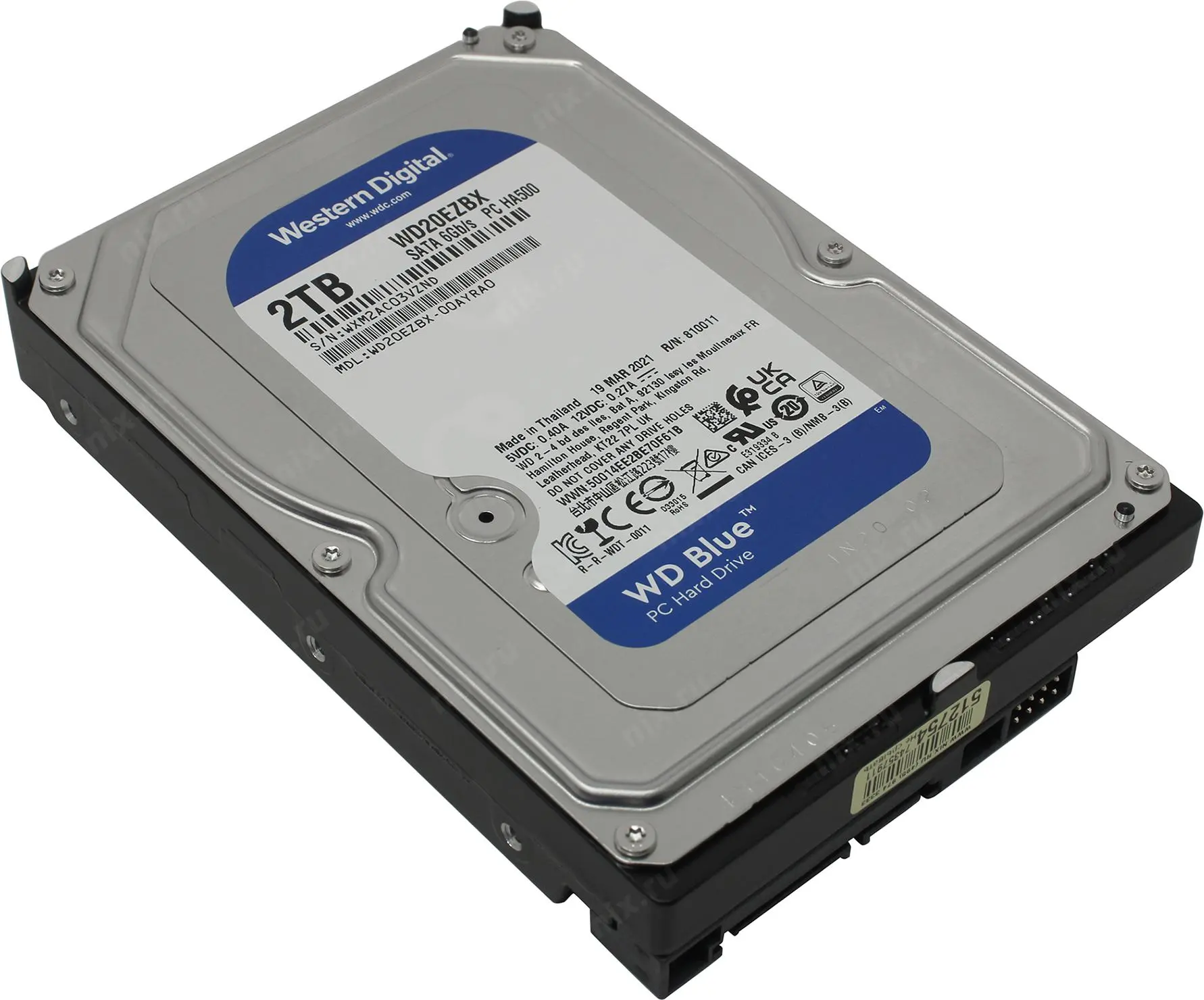 2TB HDD HDD WD BLUE - สินค้ารับประกัน 3 ปี 2TB One | Thisshop