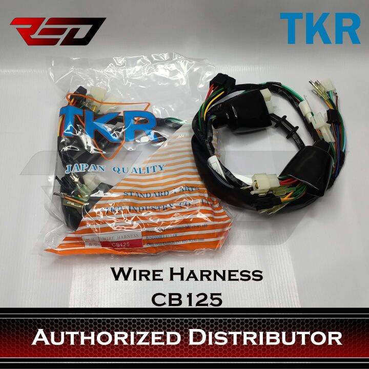 Wire Harness TKR CB125 / Ct100-Bajaj / G7S-HDX / X4 / HD3 / Mio / RS ...
