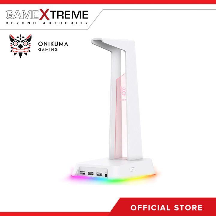 ONIKUMA ST2 RGB Gaming Headphone Stand Computer Headset Desktop Display ...