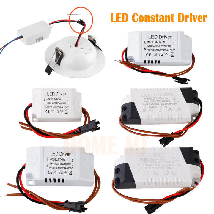 【Ready Stock】LED Constant Driver Current Wide Voltage AC85-265V 2-3W 4 ...