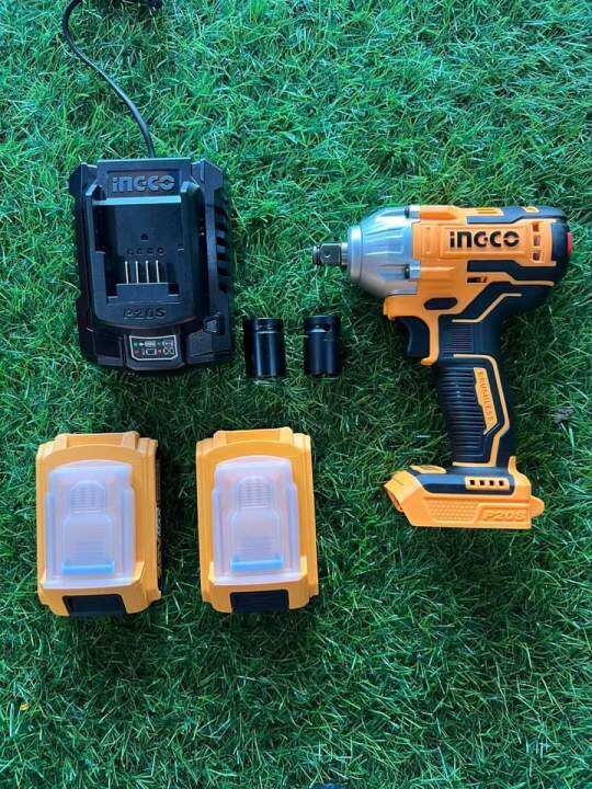 INGCO LITHIUM-ION IMPACT WRENCH (CIWLI2038) BN-PT | Lazada PH
