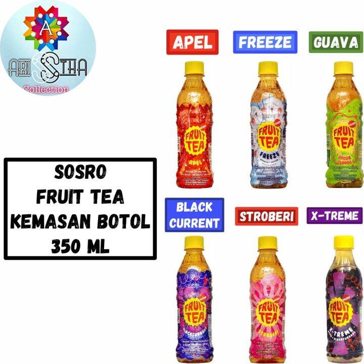 Sosro Fruit tea Kemasan Botol 350 ML | Lazada Indonesia