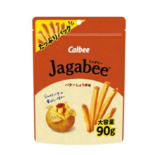 มันฝรั่งคาลบี้ญี่ปุ่น Calbee Jagabee Butter soy sauce full pack 90g | Lazada.co.th