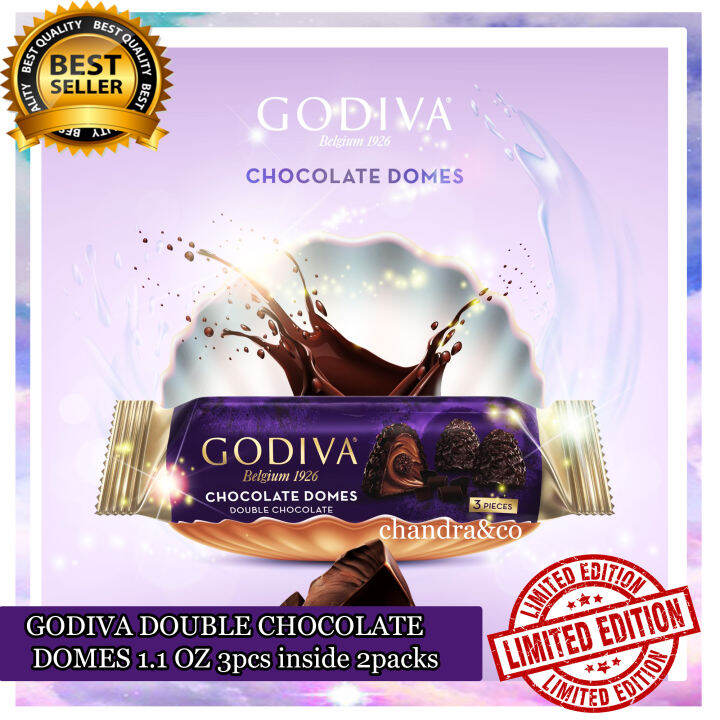Godiva Double Chocolate Domes 30 g / 1.05 oz 2packs | Lazada PH