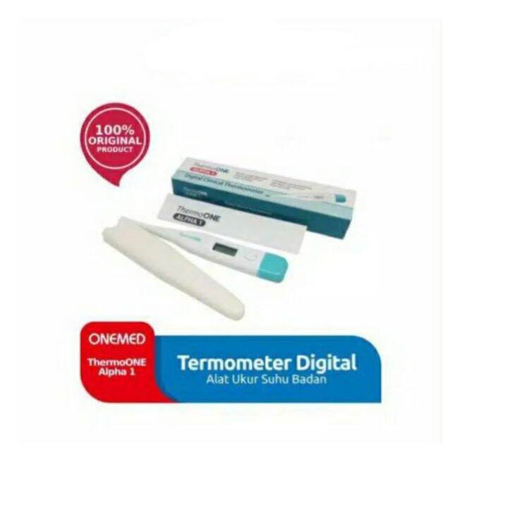 THERMOMETER DIGITAL ONEMED TERMOONE ALPHA 1 | Lazada Indonesia