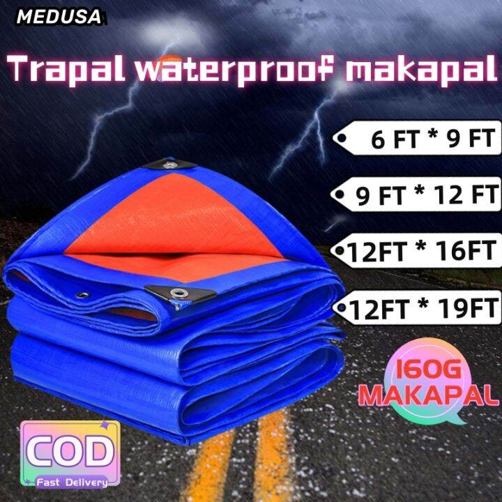 Makapal trapal waterproof makapal heavy duty lona tolda makapal ...