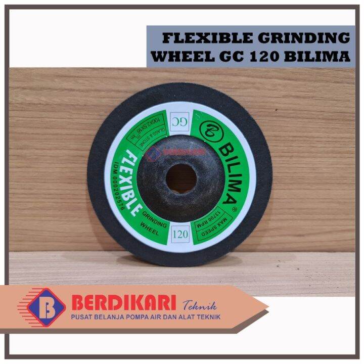 Batu Grinda Poles Flexible 4" Bilima GC 120 GC120 Kaca Logam Batu | Lazada Indonesia