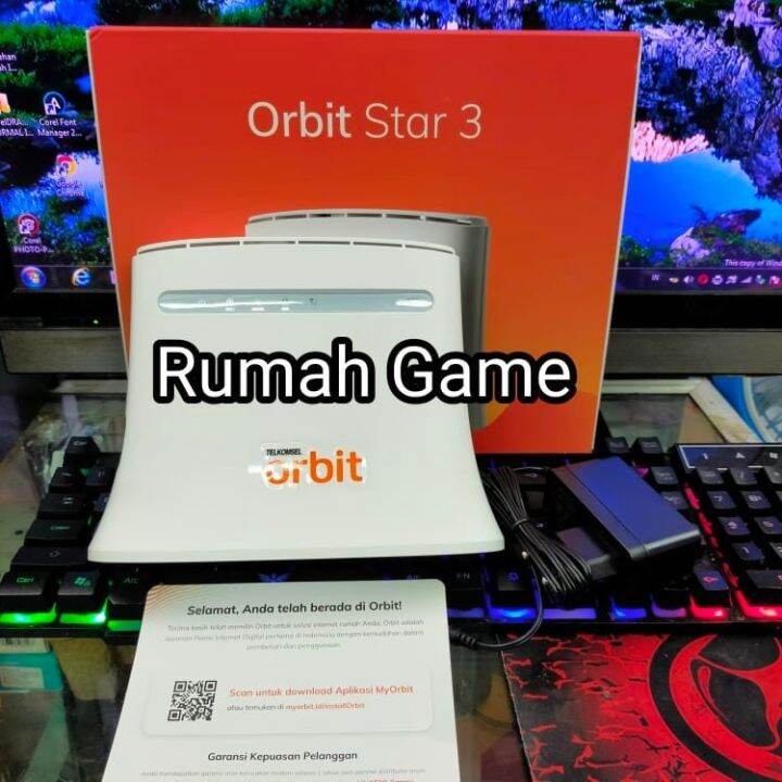 MODEM WIFI TELKOMSEL ORBIT STAR 3 ZTE MF283U FREE 150GB 6 BULAN UNLOCK ...