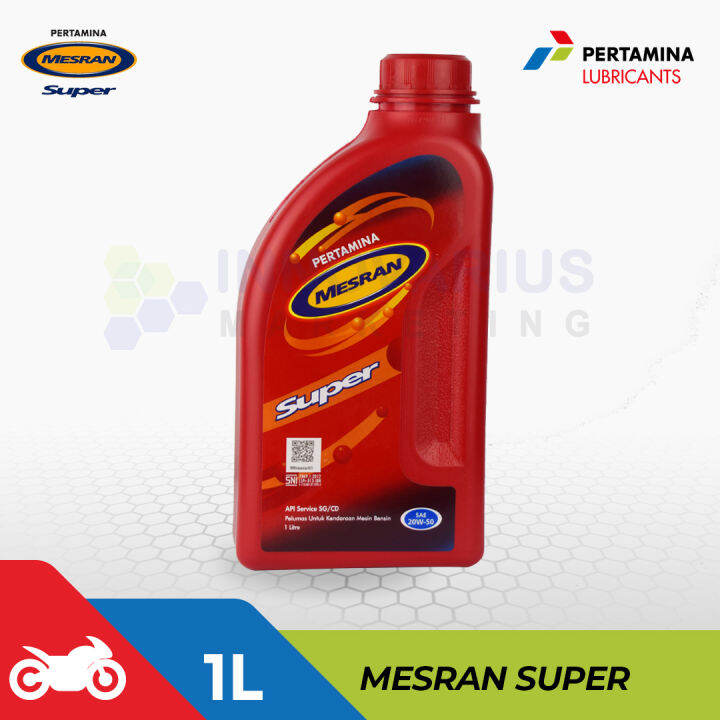 MESRAN SUPER SAE 20W-50 Multigrade Oil 1 Liter | Lazada PH
