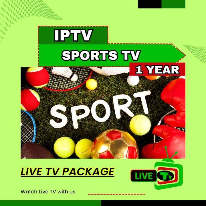 Live TV, IPTV Sports Package 1 Year รับชมกีฬาทั่วโลกได้ง่ายๆเพียงแค่คุณ ...