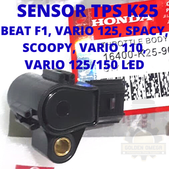 SENSOR TPS VARIO 125 BEAT SCOOPY SPACY MATIC AHM HONDA SENSOR GAS ...