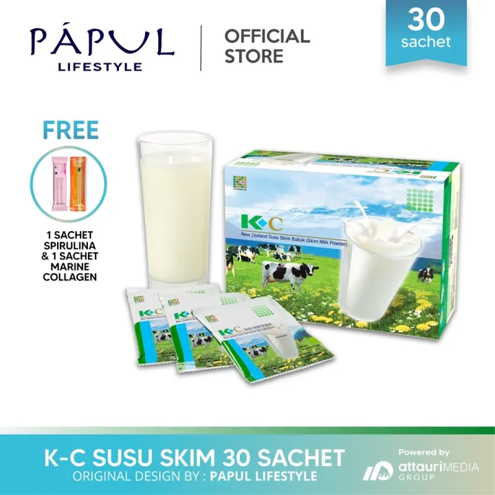 K-C Susu Skim Bubuk Kolostrum - New Zealand Milk Powder (1 Box / 30 ...