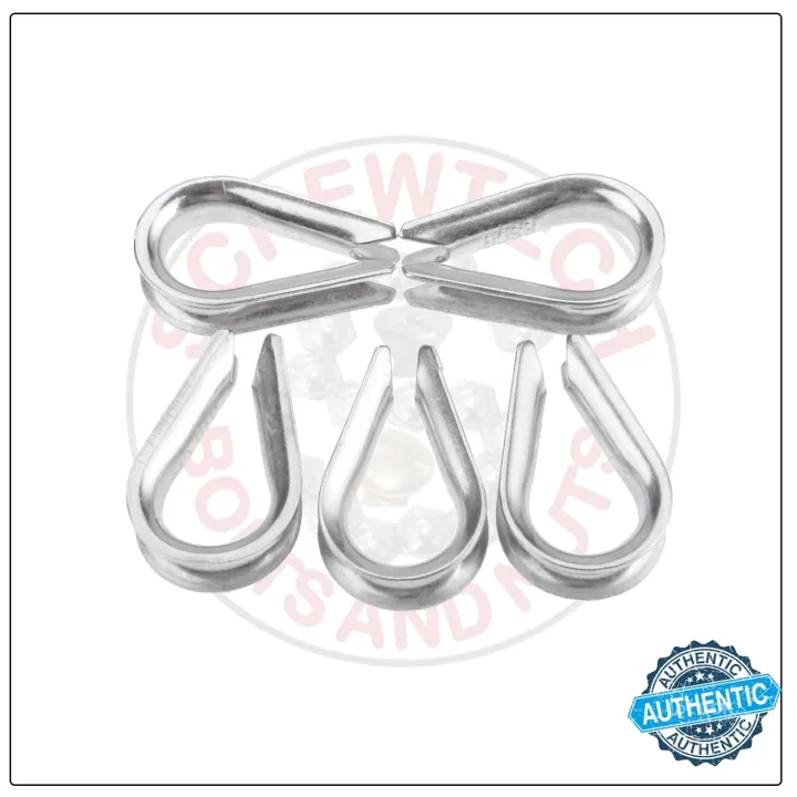 STAINLESS STEEL THIMBLE 8mm (5 PCS) | Lazada PH