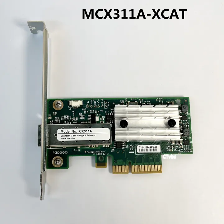 MCX311A-XCAT CX311A ConnectX-3 EN 10G Ethernet 10GbE SFP+ PCIe NIC ...